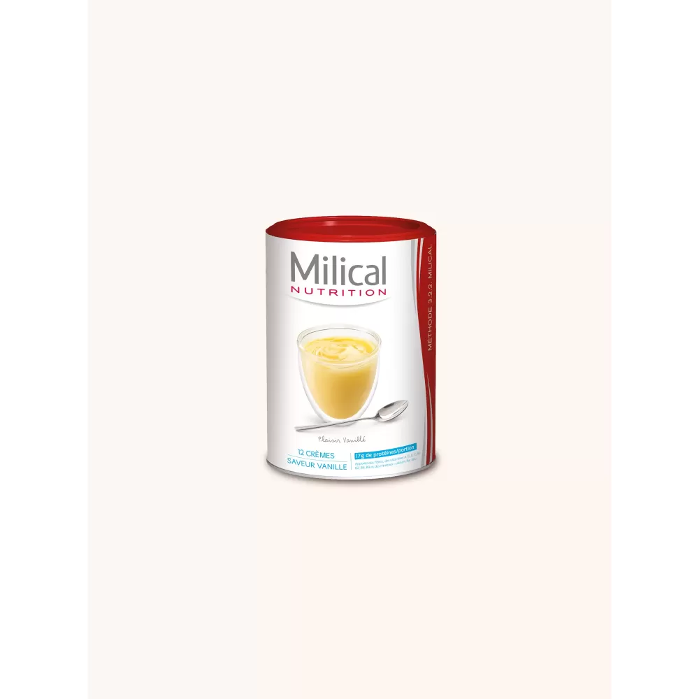 Milical - Une crème hyperprotéinée en saveur de vanille